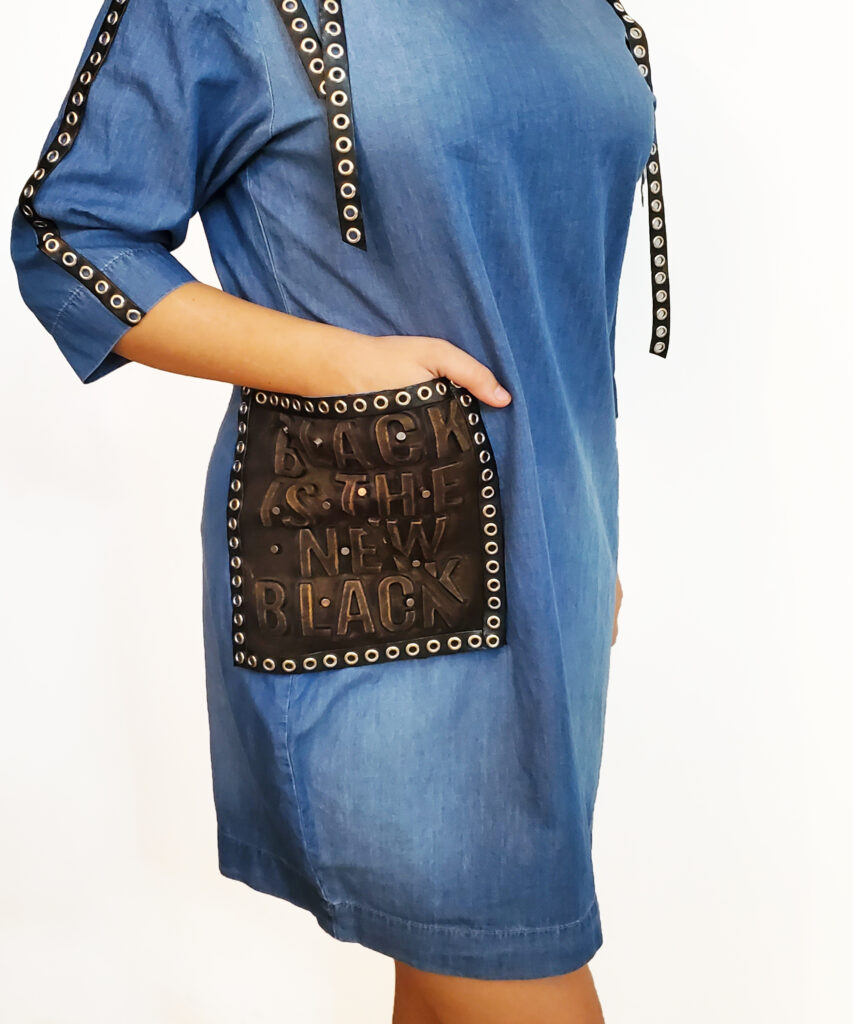 Rochie de blugi subtire Blue Rock - Fitze Cu Bentite